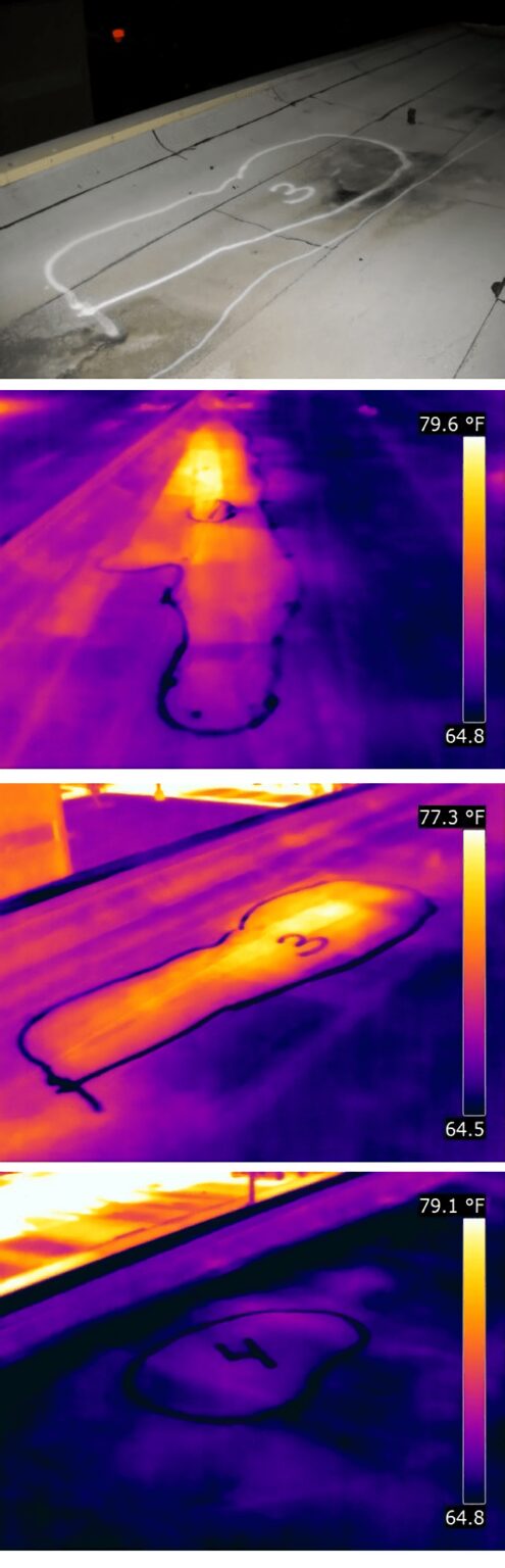 Flat Roof Moisture Scans | Identify Moisture Problems